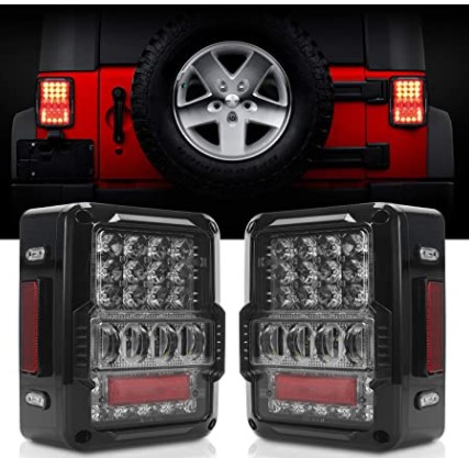 Best Jeep Wrangler LED Tail Lights | Truck of Mine